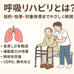 【初心者向け】呼吸リハビリとは？目的・効果・対象疾患までやさしく解説！ | リハの地図